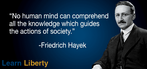Quote of the Day: Hayek on Knowledge | Learn Liberty